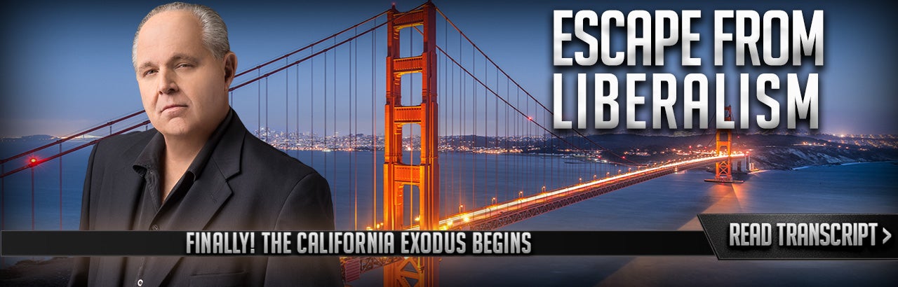 The Rush Limbaugh Show | Excellence In Broadcasting