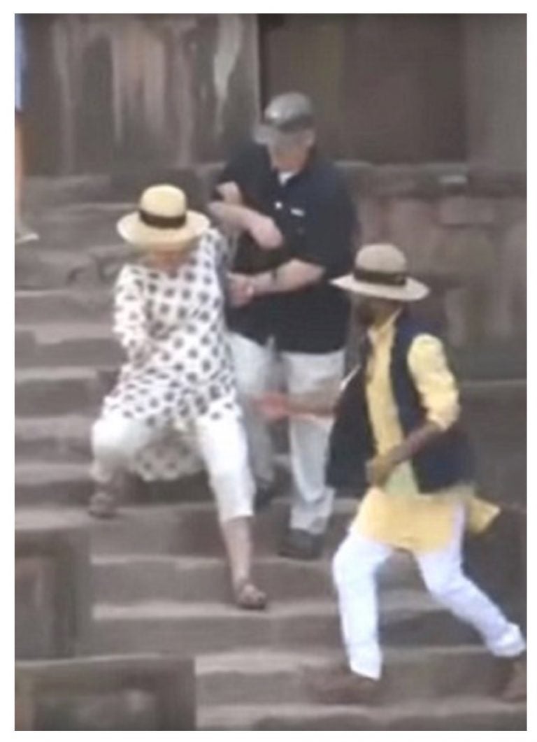 The World Rejection Tour: Hillary Rips America, Falls Down Stairs in ...