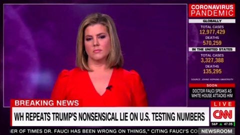 CNN Infobabe Cuts Away from "Total Crap" WH Briefing - The Rush ...